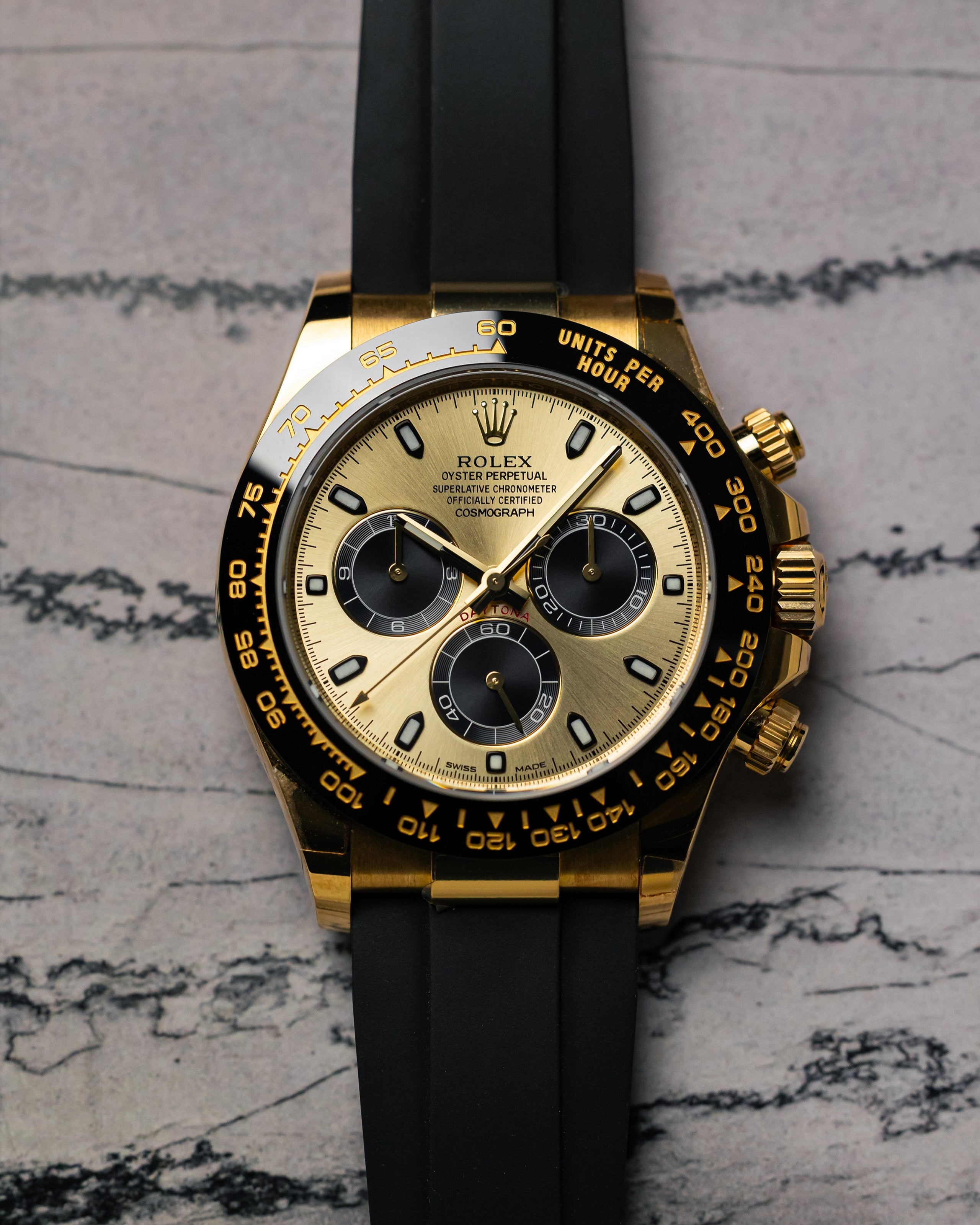 2023 Rolex Daytona Yellow Gold Oysterflex “Pikachu” (Discontinued ...