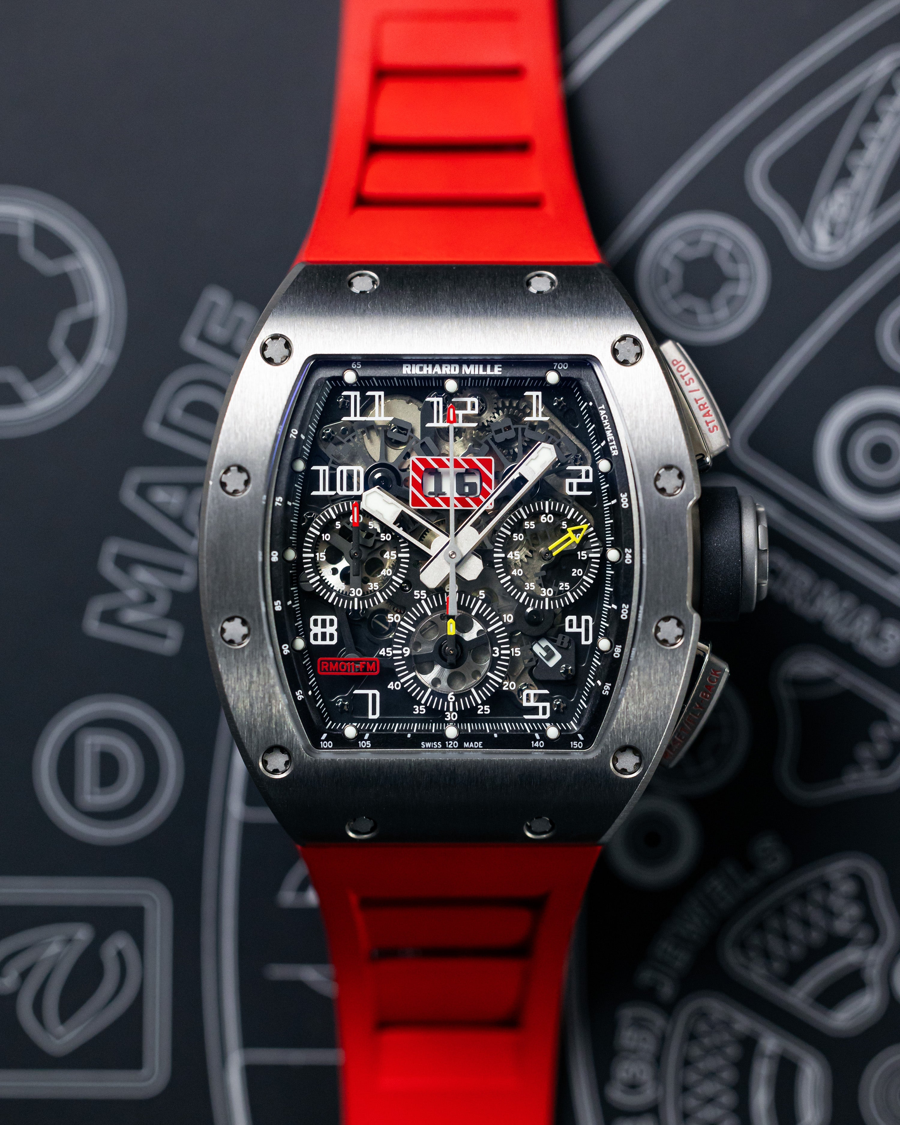 Circa 2010 Richard Mille RM011-FM Titanium – Circle Red Watches