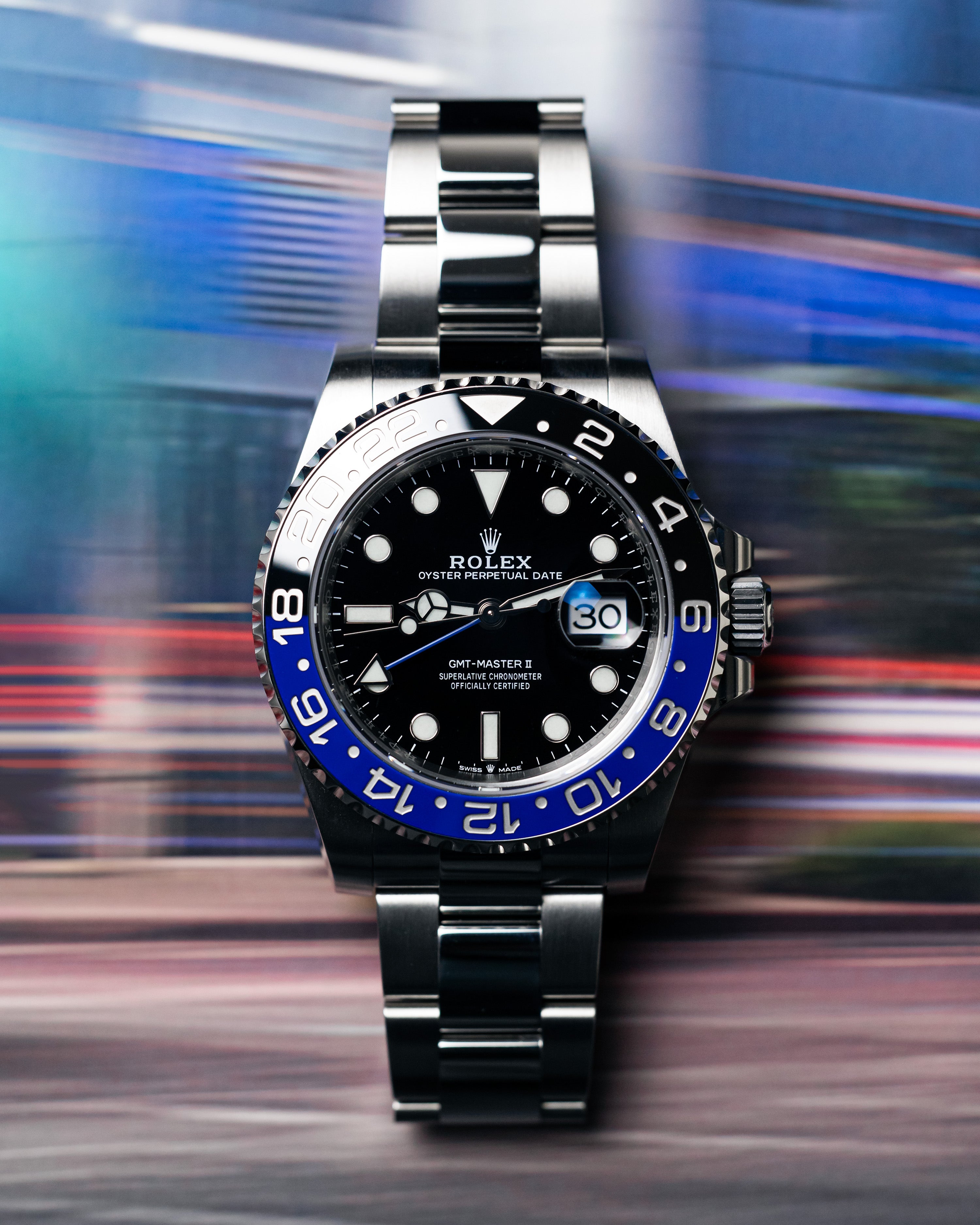 2022 Rolex GMT2 Batman – Circle Red Watches