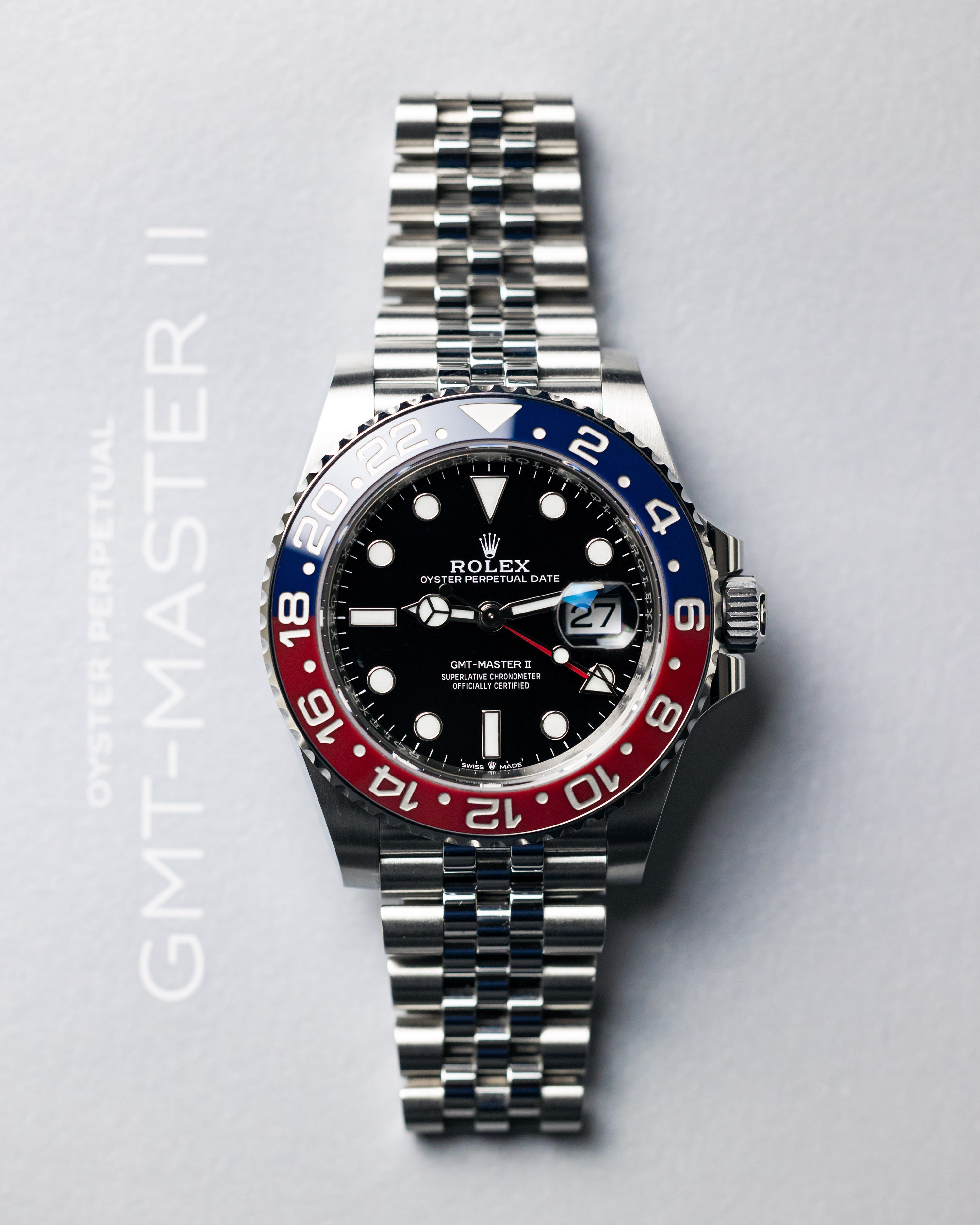 2024 Rolex GMT2 Pepsi Jubilee Bracelet – Circle Red Watches
