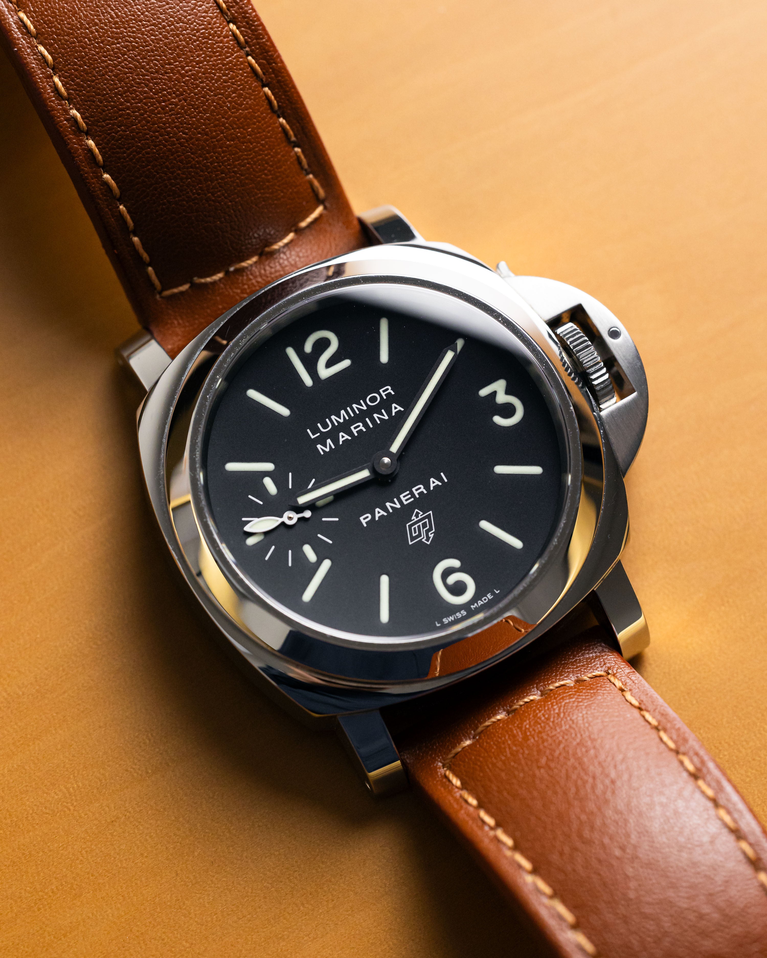 2016 Panerai Luminor Marina Logo – Circle Red Watches